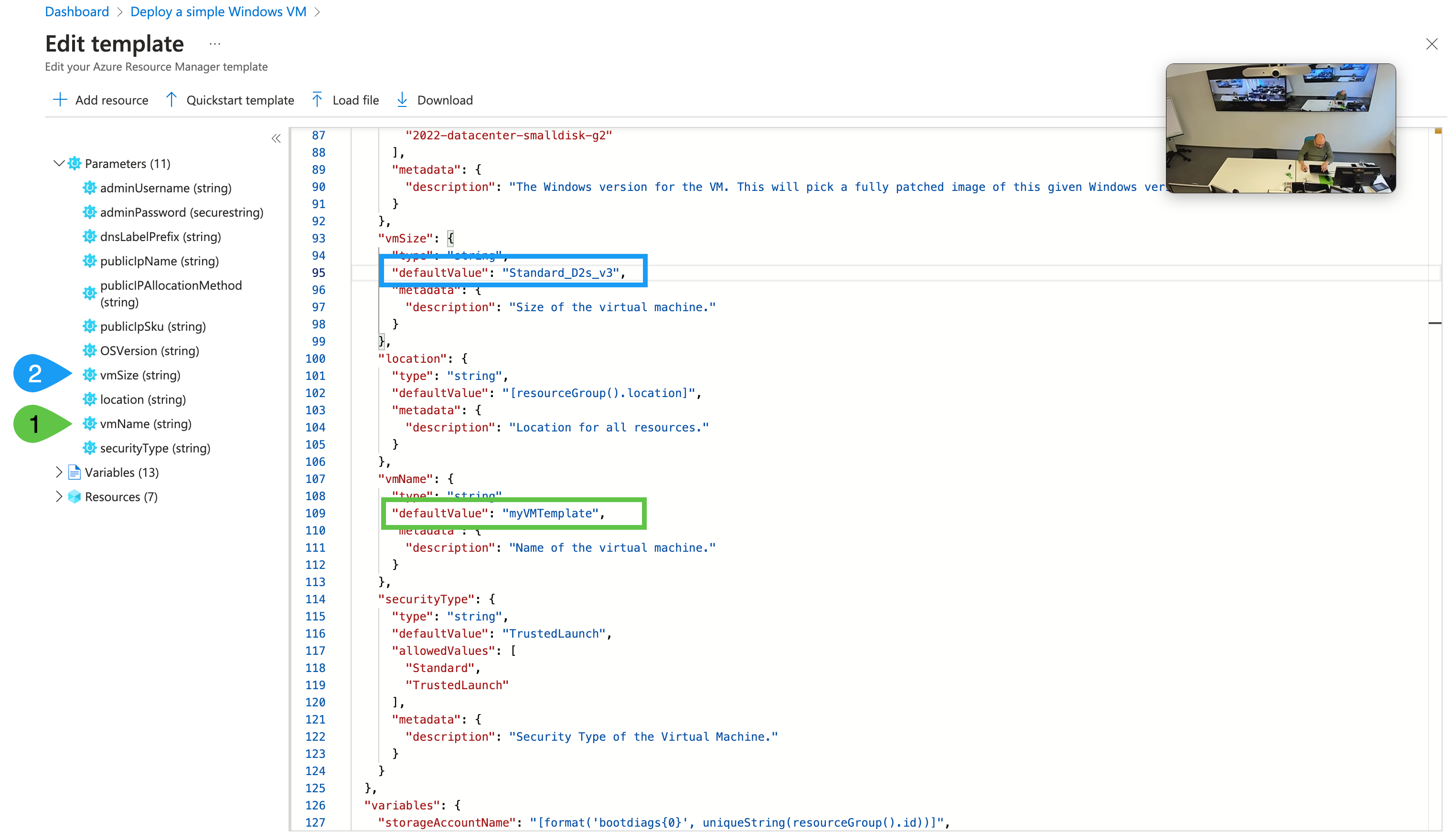 07 - Create a VM with a Template (10 min) | Digicomp - Azure ...